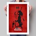 DEADPOOL Inspired Minimalist Movie Poster Print - Etsy