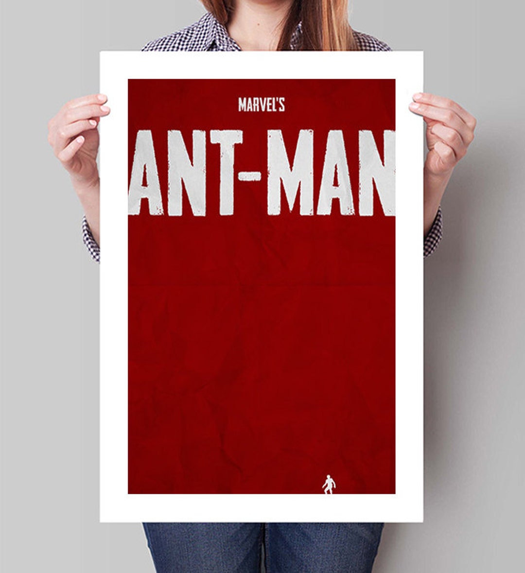 ANT-MAN Inspired Minimalist Movie Poster Print - 13"x19" (33x48 Cm) - Etsy