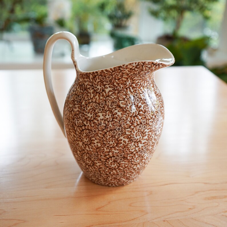James Kent Ltd. Pitcher, Cottage / Farmhouse, Red Old Foley ...