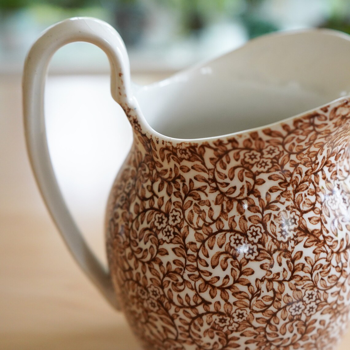 James Kent Ltd. Pitcher, Cottage / Farmhouse, Red Old Foley ...