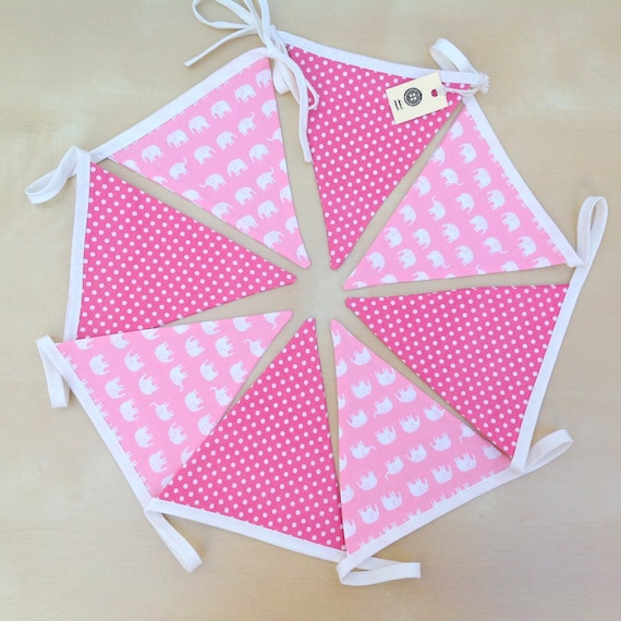 Polka Dot Bunting Nursery