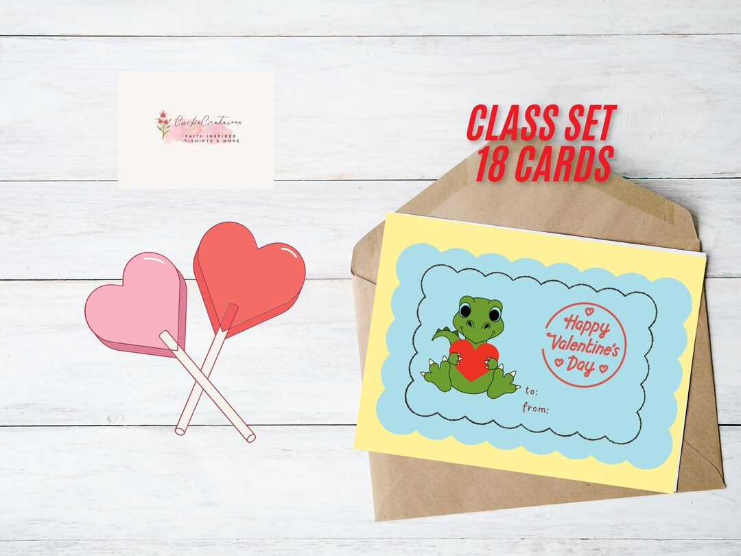 Printable Dinosaur Valentine Cards, Fun Classroom Valentines for Kids ...