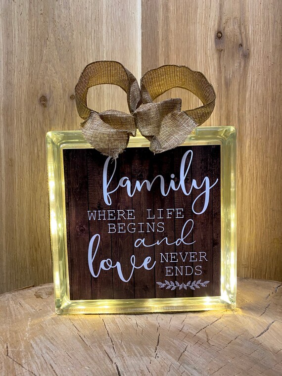 Glass Block Love Ideas DIY Decorative Glass Block Crafts Tried And