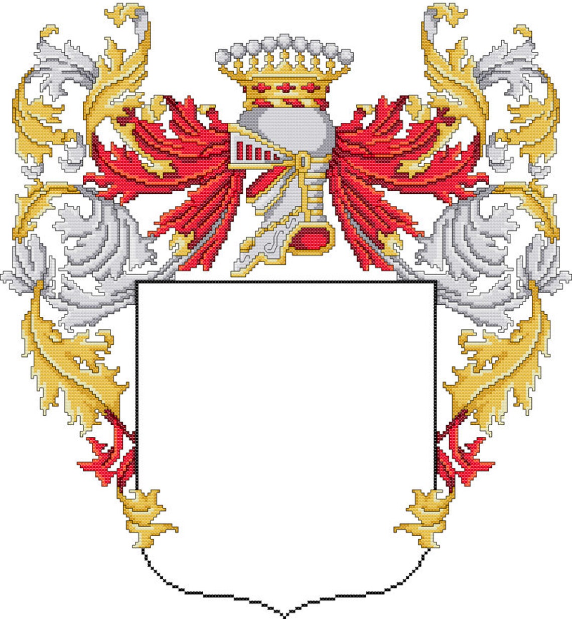 Coat of Arms Pattern - Etsy