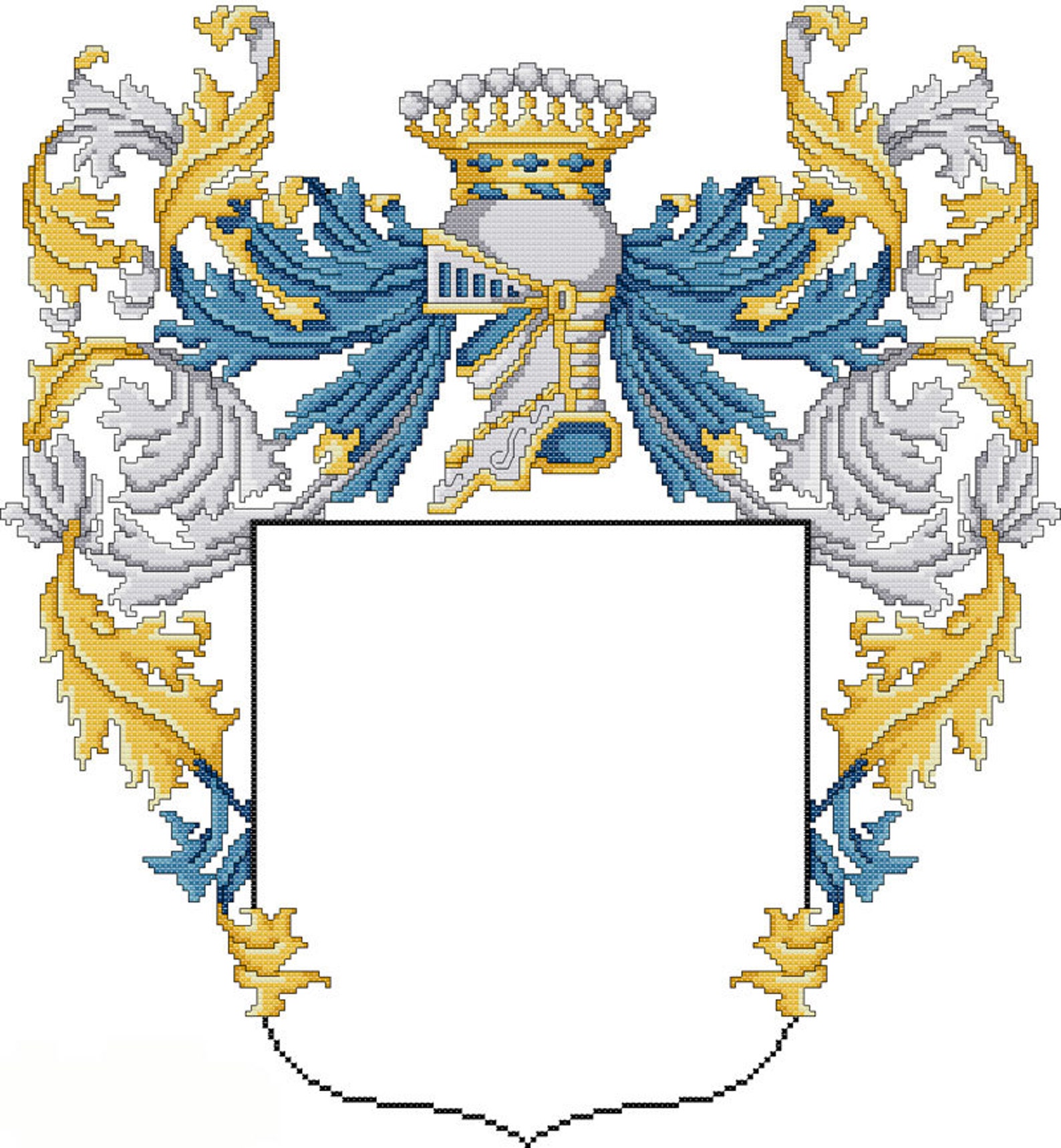 Coat of Arms Pattern - Etsy