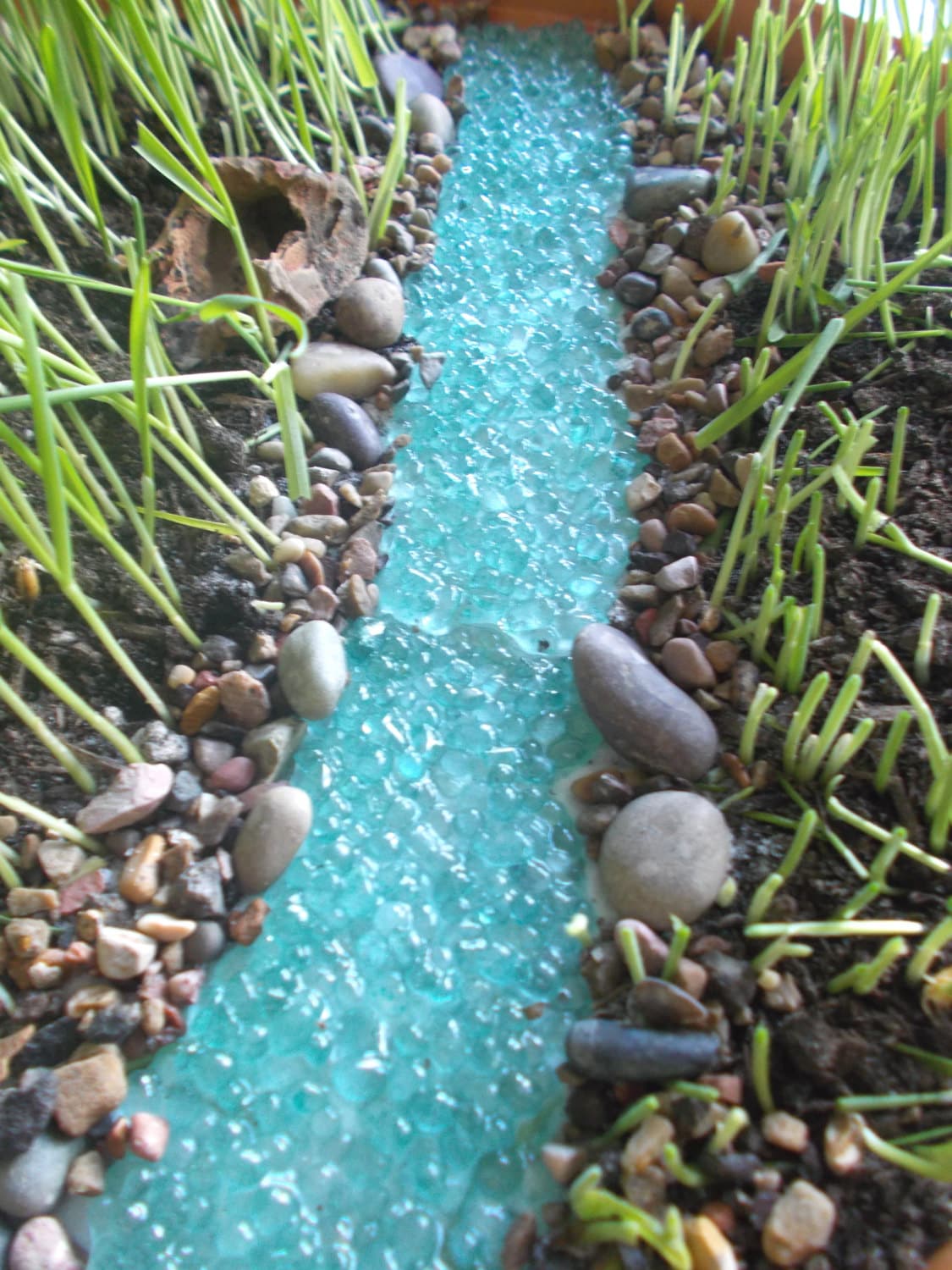 Bubbling River or River With Pond Miniature Garden Fairy - Etsy