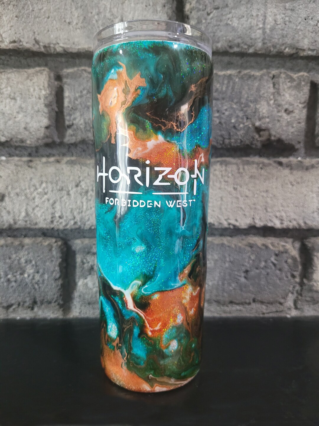 Horizon Forbidden West 20 Oz Custom Epoxy Tumbler - Etsy