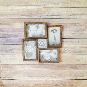 Farmhouse Frame | Multi Frame Rustic Wood Sign | Farmhouse Kitchen ...