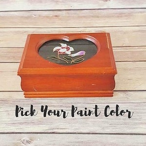 Custom Jewelry Box | Personalized Gift | Pick Your Paint Color | Choose ...