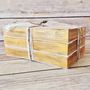 Decorative Book Bundle Rustic Book Bundle Farmhouse Book - Etsy