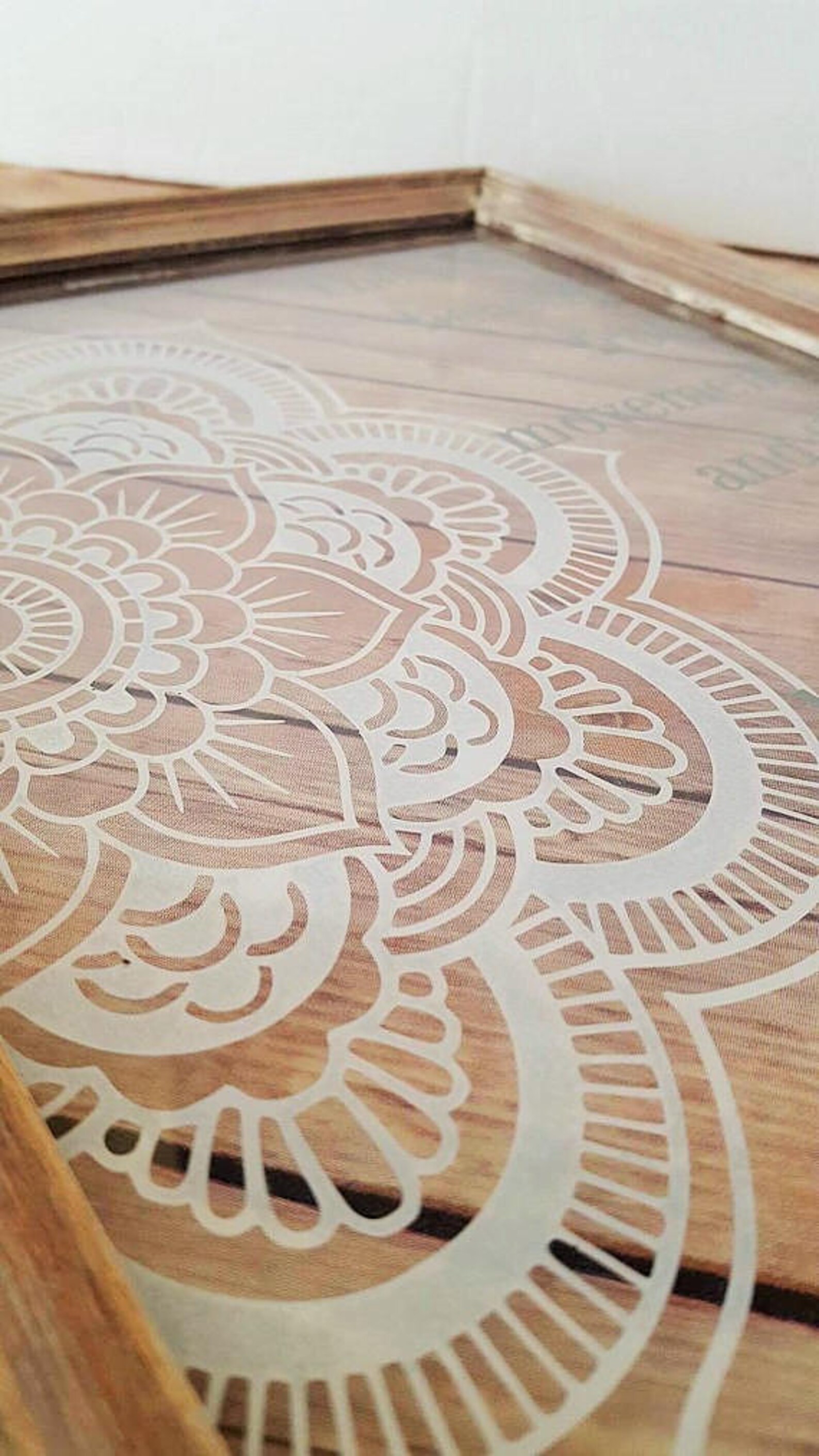 Bohemian Sign | Wood Framed Mandala Sign | Inspirational Sign | Mandala ...