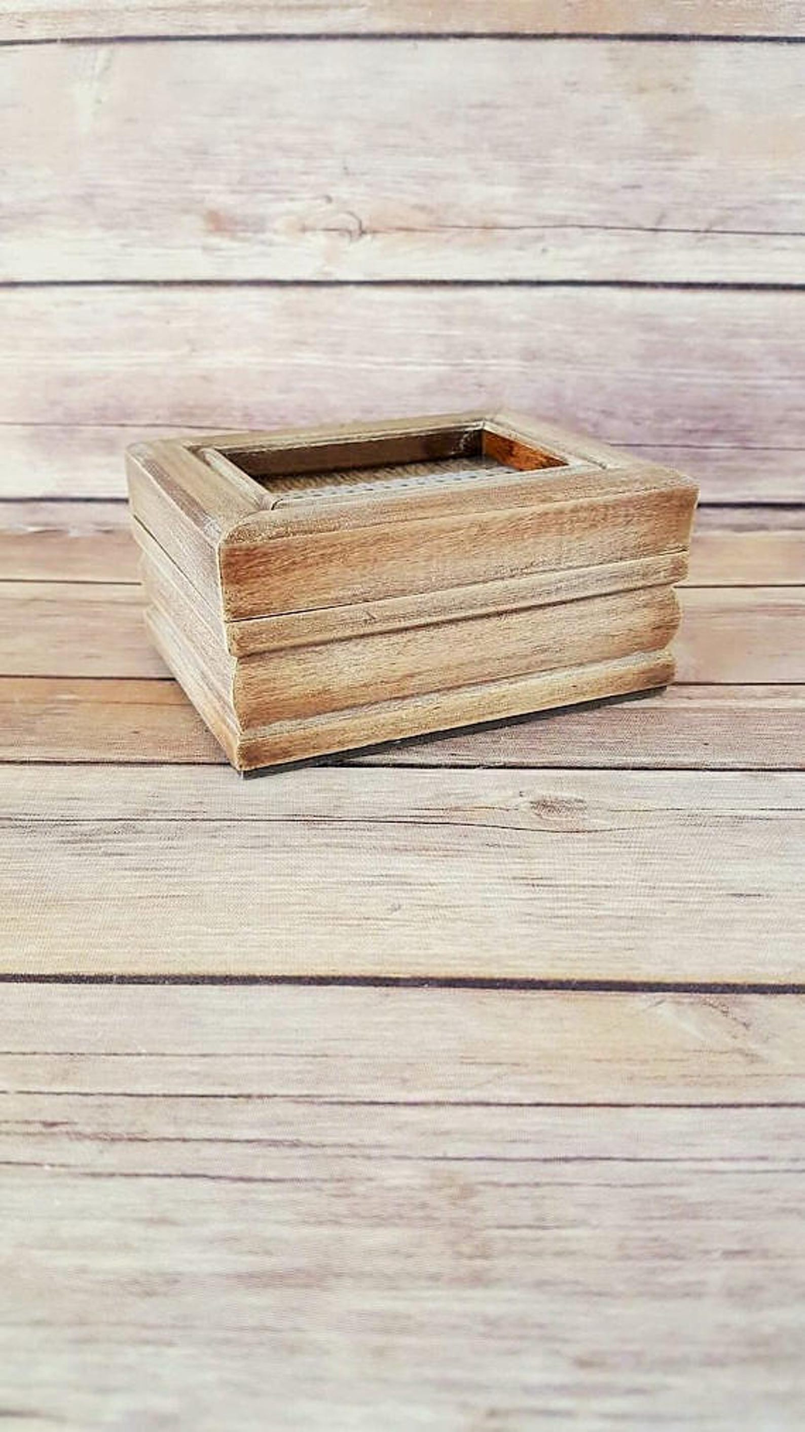 Wood Jewelry Box | Rustic Jewelry Box | Wood Ring Bearers Box | Rustic ...