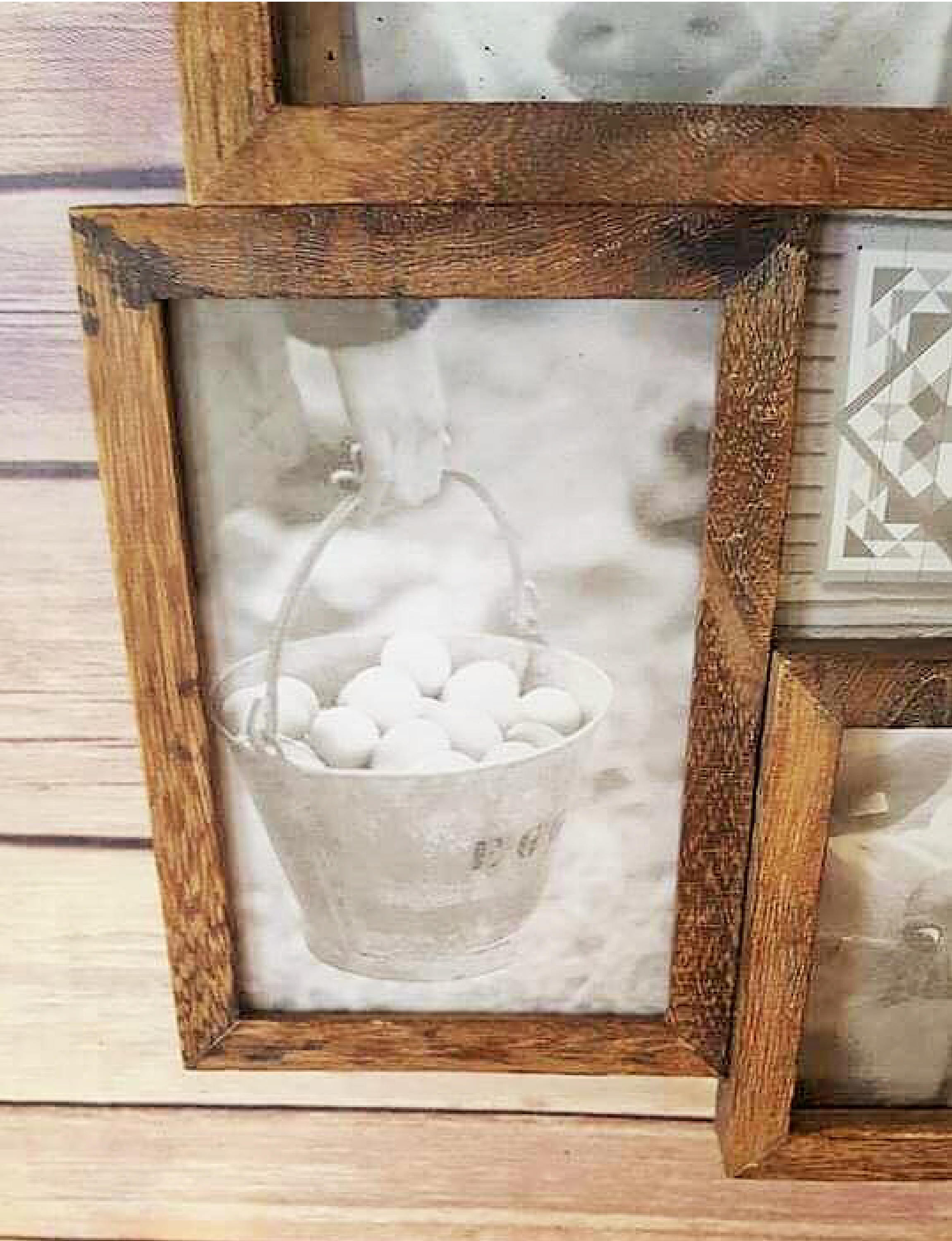 Farmhouse Frame Multi Frame Rustic Wood Sign Farmhouse - Etsy