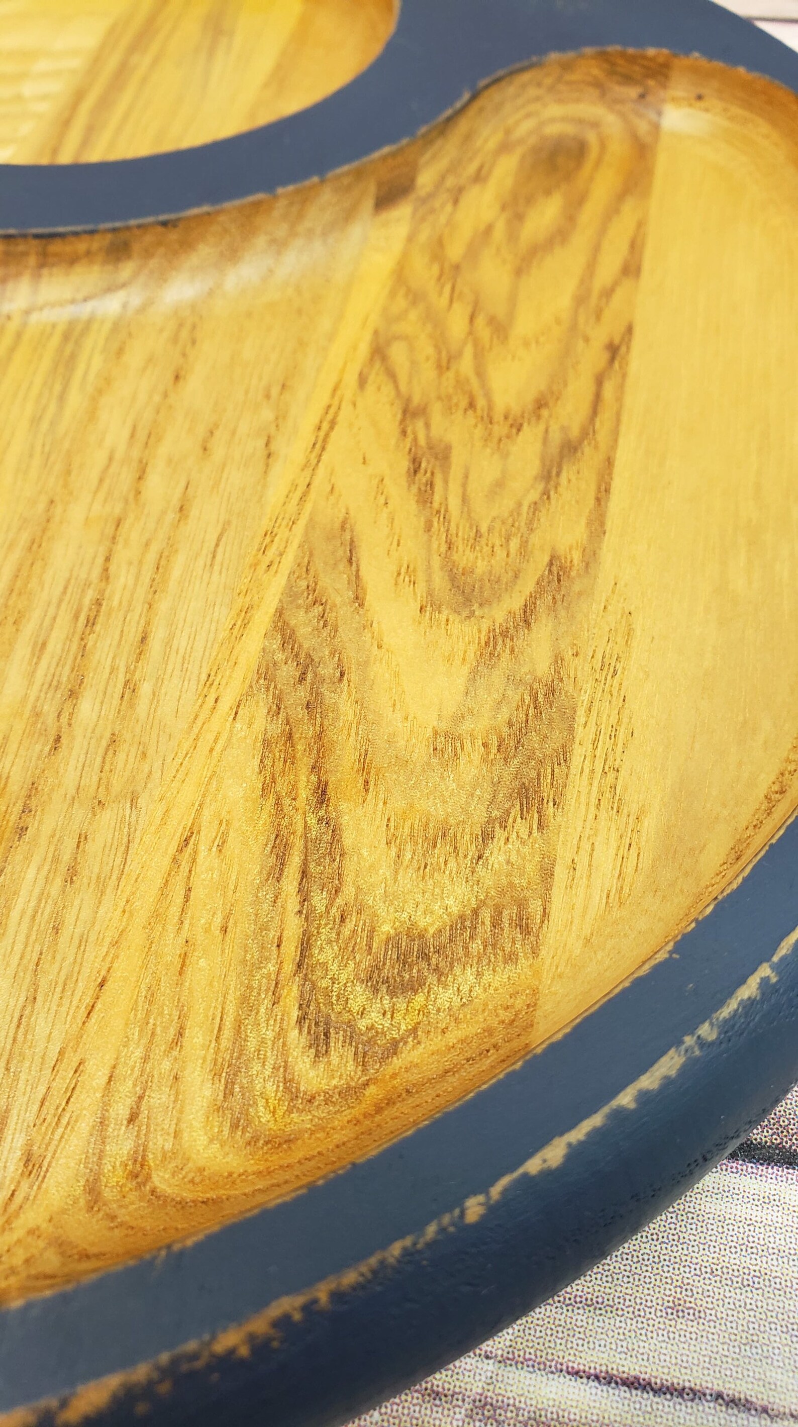 Navy Blue Wood Cheese Board | Cheese Serving Set | Wood Cheese Tray ...