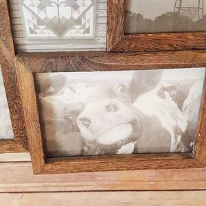 Farmhouse Frame | Multi Frame Rustic Wood Sign | Farmhouse Kitchen ...