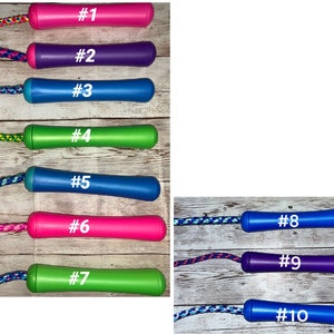 Kids Jump Rope, Personalized Jump Rope, Kids Stocking Stuffer, Birthday ...