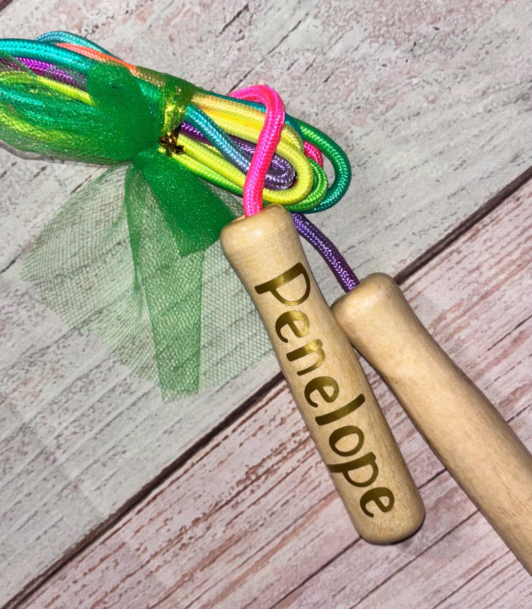 Personalized Jump Rope, Kids Jump Rope, Rainbow Jump Rope, Kids ...