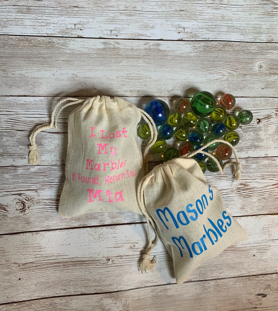 Marbles, Personalized Bag of Marbles, Marble Game, Marble Collector ...