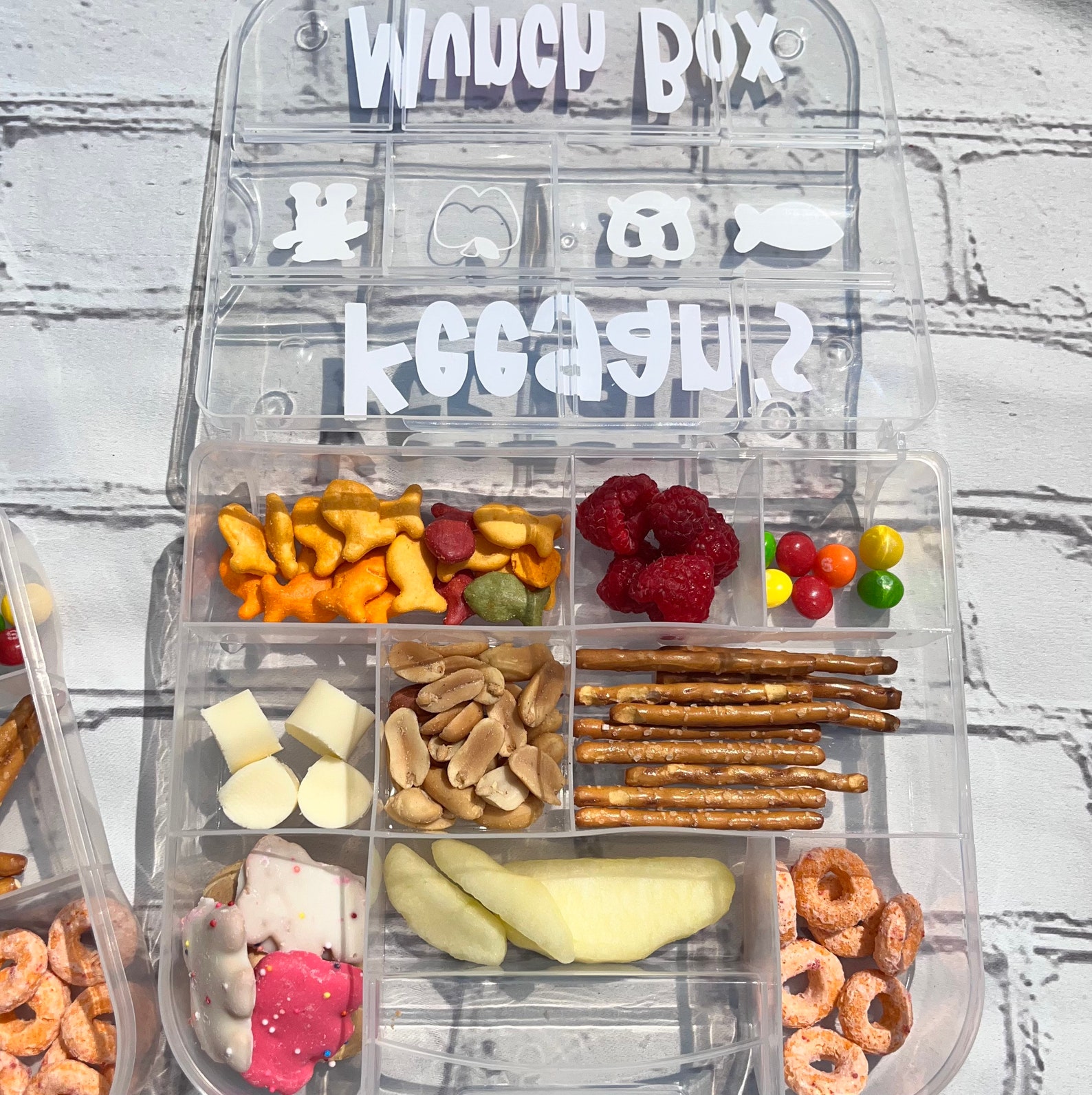 Travel Snack Container Personalized Snack Container Snackle - Etsy