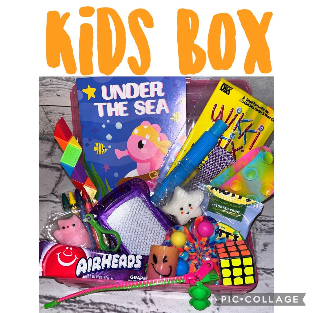 Kids Busy Box, Activity Box for Kids, Childrens Activities, Busy Box ...