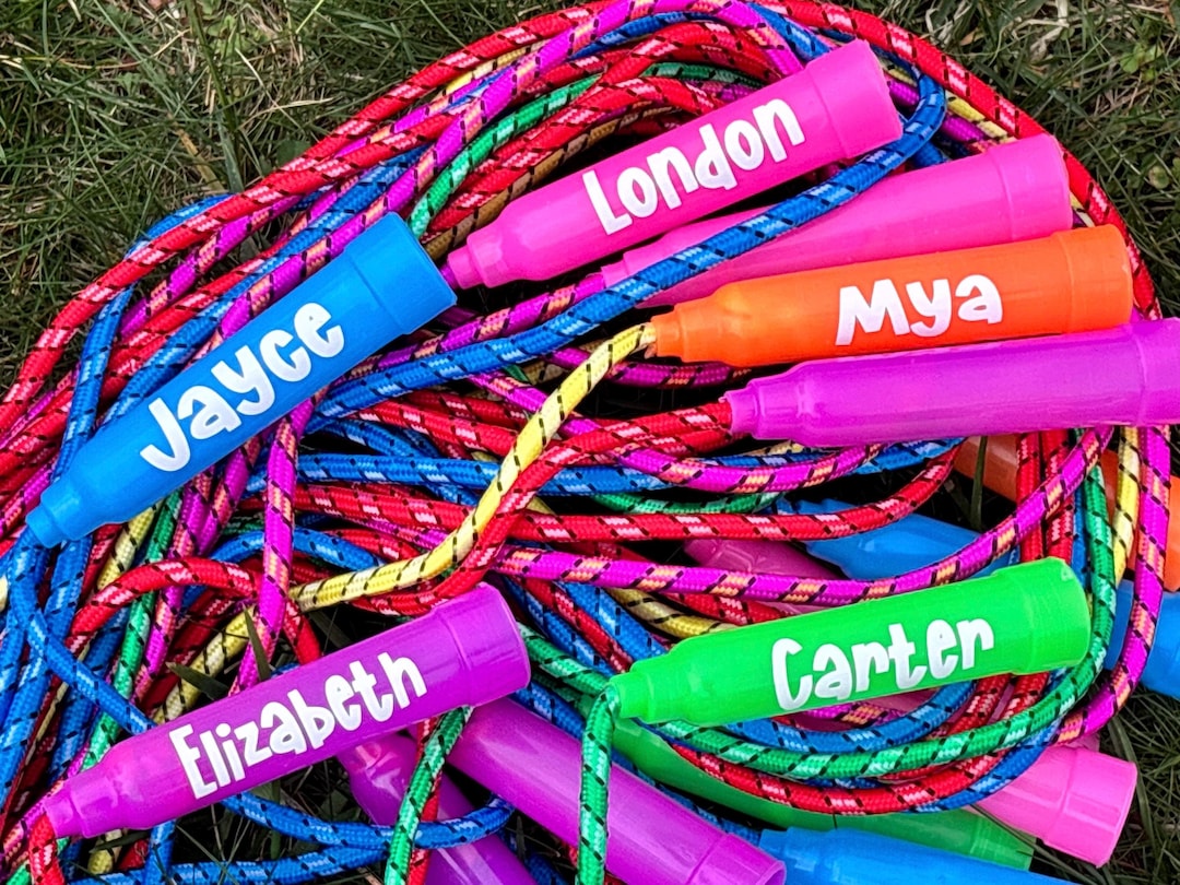 Kids Jump Ropes, Kids Party Favors, Personalized Party Favor, Summer ...