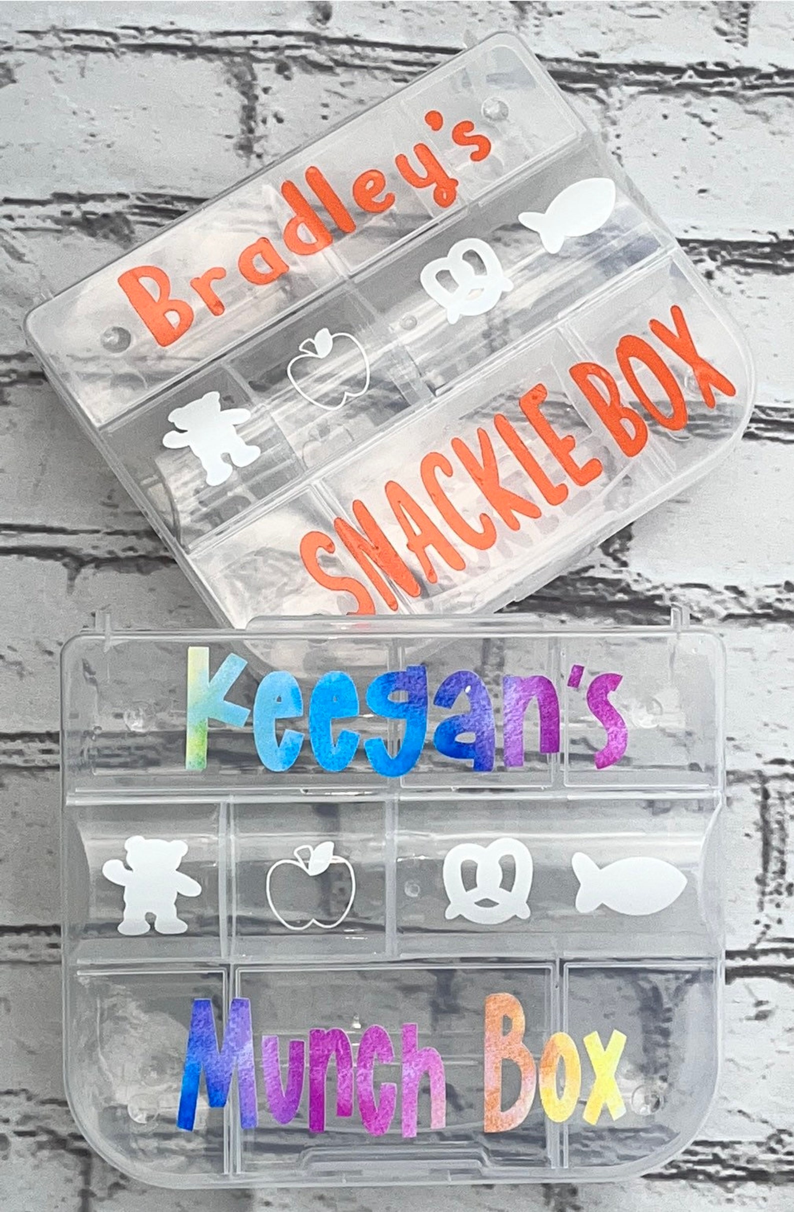 Travel Snack Container Personalized Snack Container Snackle - Etsy