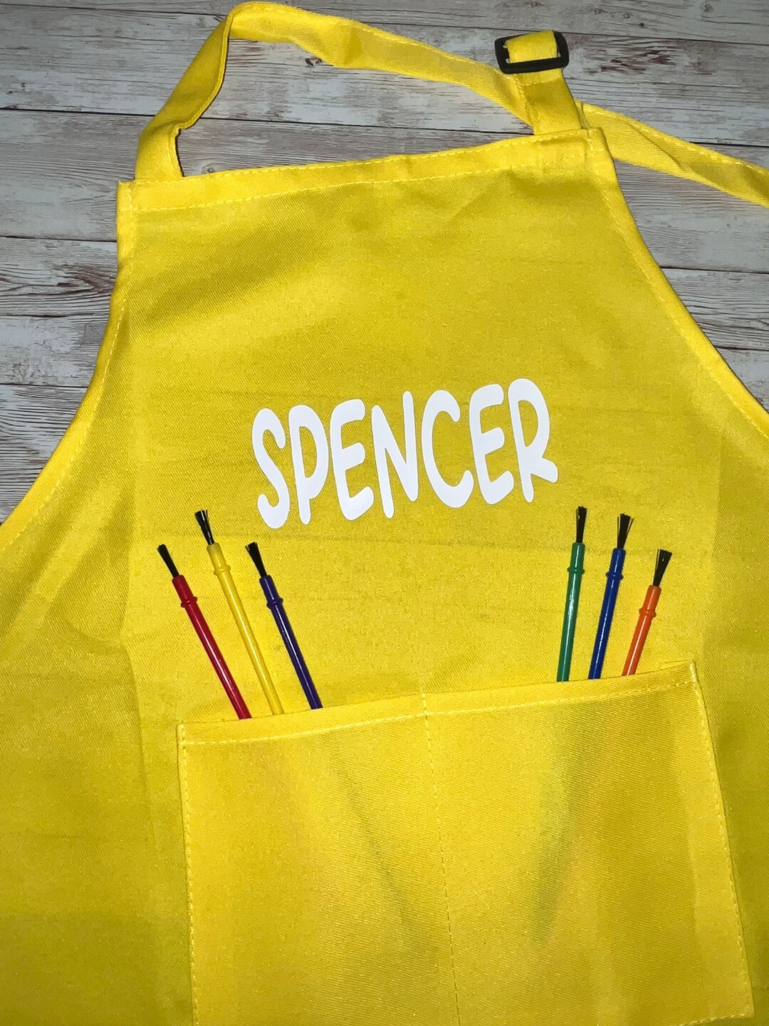 Personalized Children's Apron! Arts and Craft Apron, Painting Apron ...