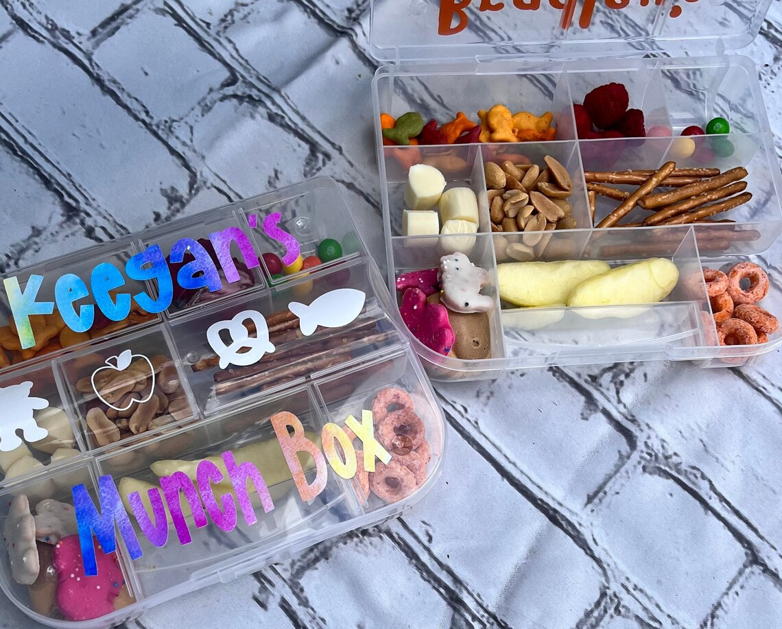 Travel Snack Container Personalized Snack Container Snackle - Etsy