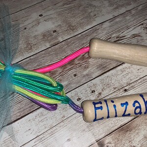 Personalized Jump Rope, Kids Jump Rope, Rainbow Jump Rope, Kids ...