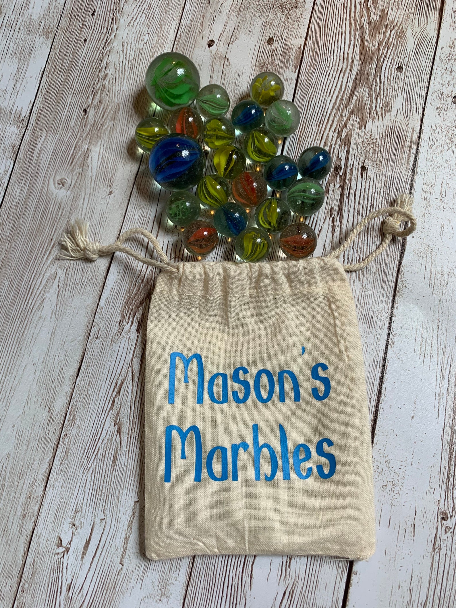 Marbles, Personalized Bag of Marbles, Marble Game, Marble Collector ...