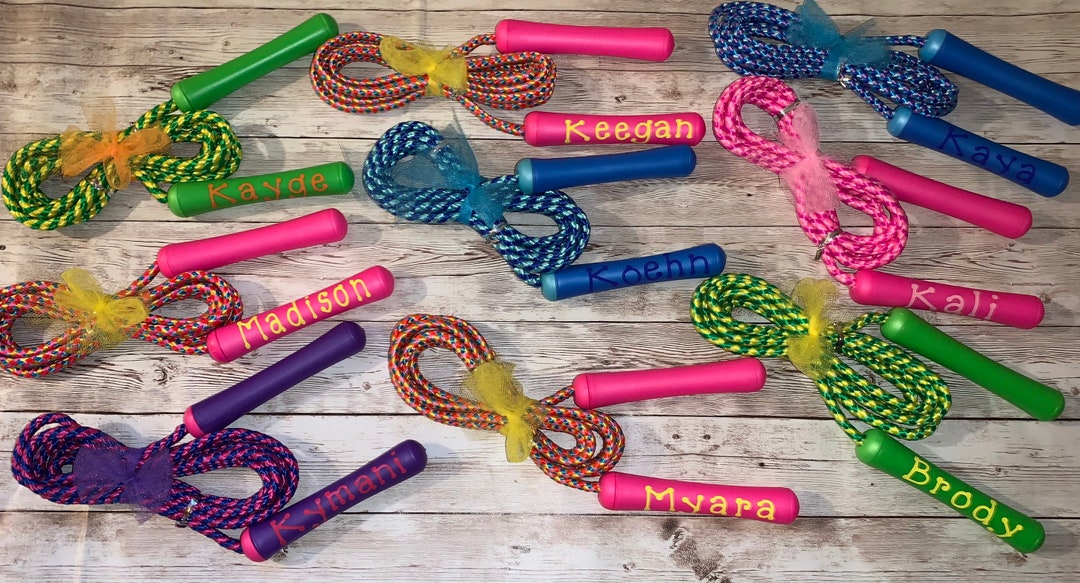 Kids Jump Rope Personalized Jump Rope Kids Stocking Stuffer - Etsy
