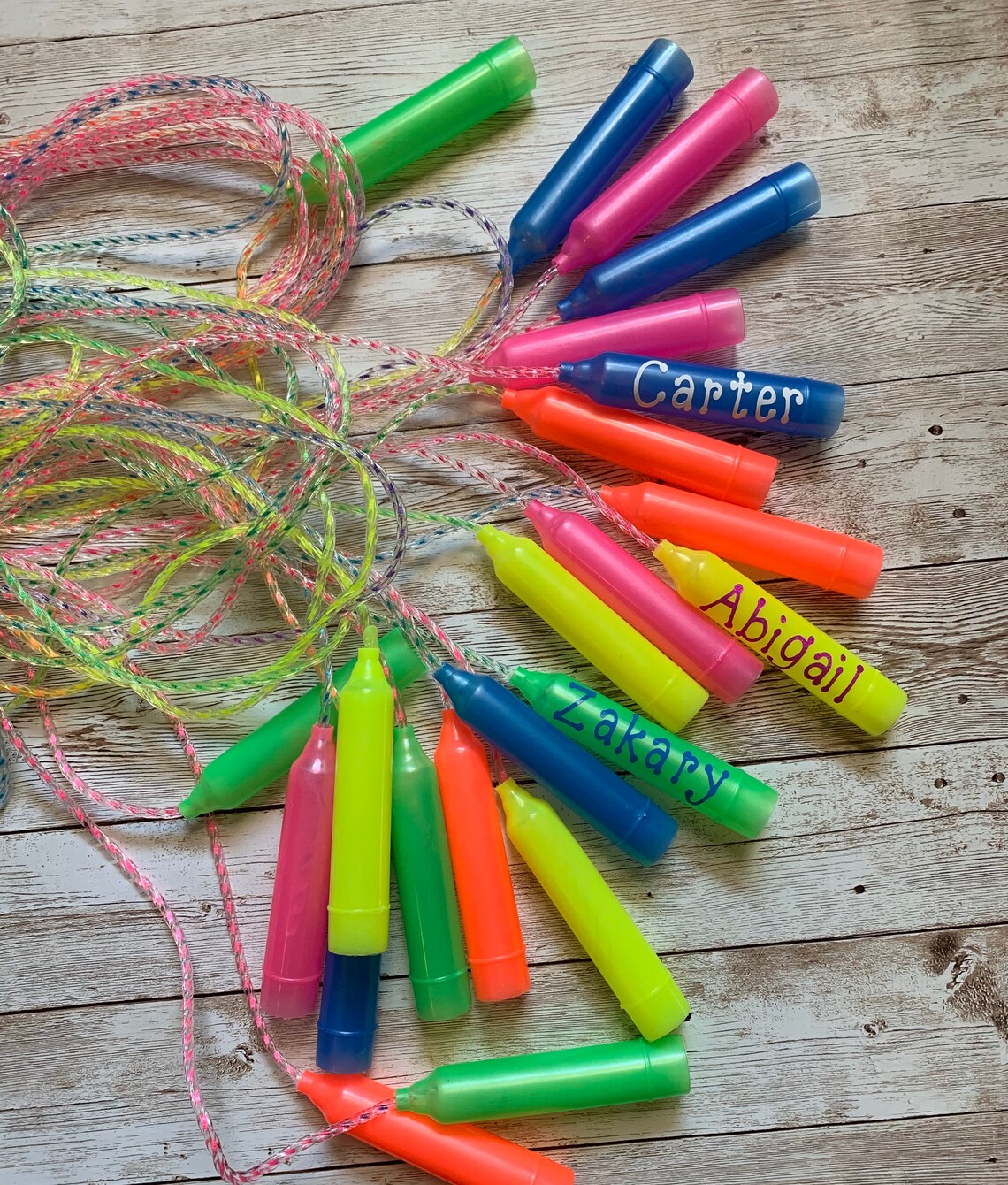 Kids Jump Ropes Kids Party Favors Personalized Party Favor - Etsy