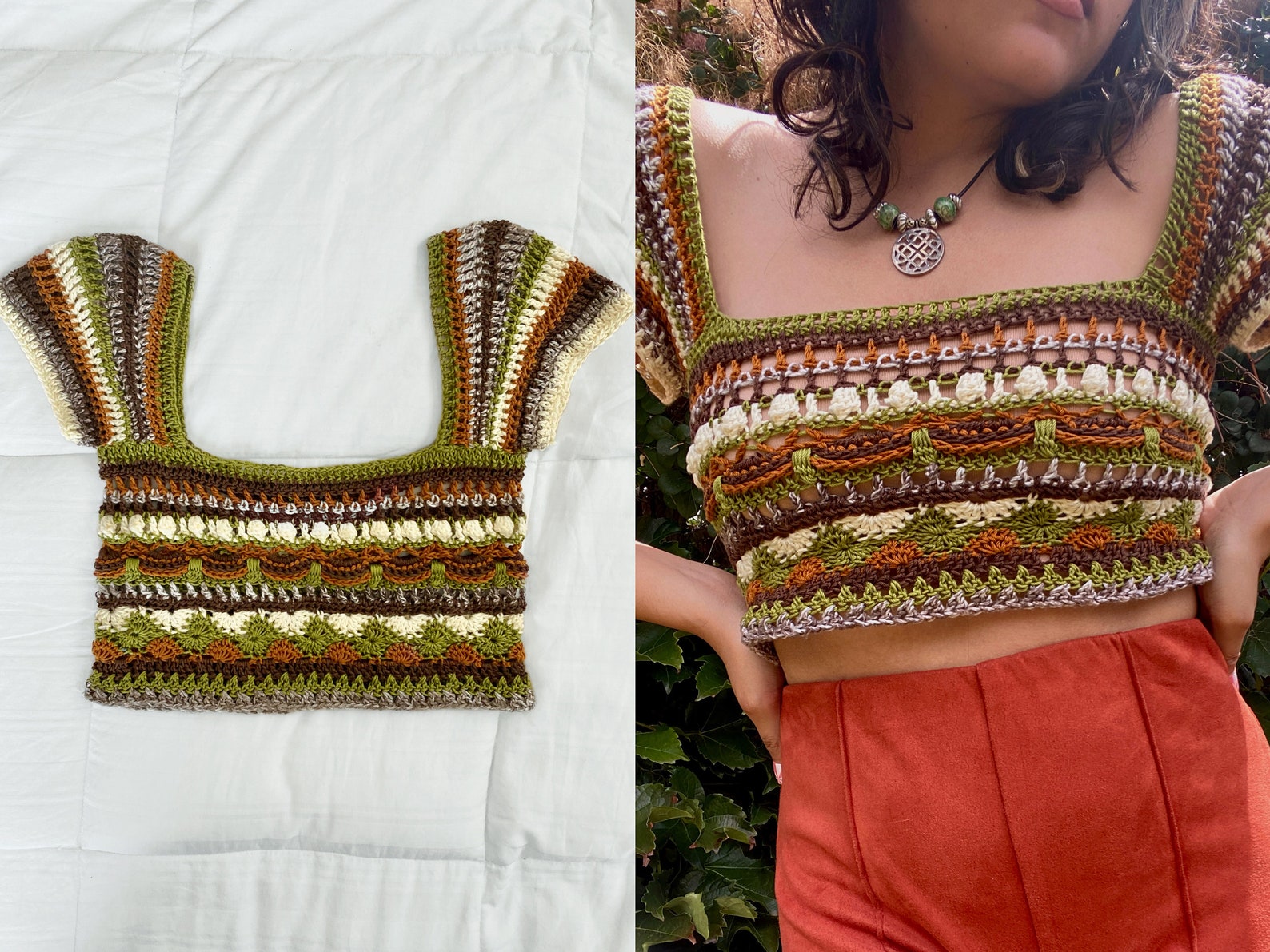 PATTERN // Crochet Totally Textured Top - Etsy