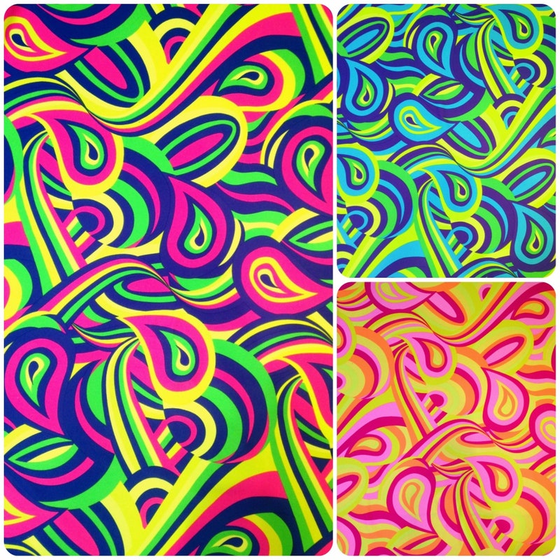 Trippy Fabric - Etsy