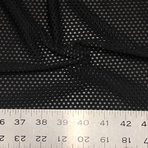 Polyester Spandex 2 Ways Stretch See Through Fishnet Mesh by the Yard ...