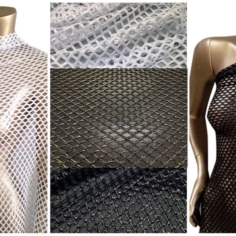 Fishnet Fabric - Etsy