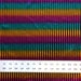 Foil Multi Color Vertical Stripes on Black Nylon Spandex Tricot Fabric ...