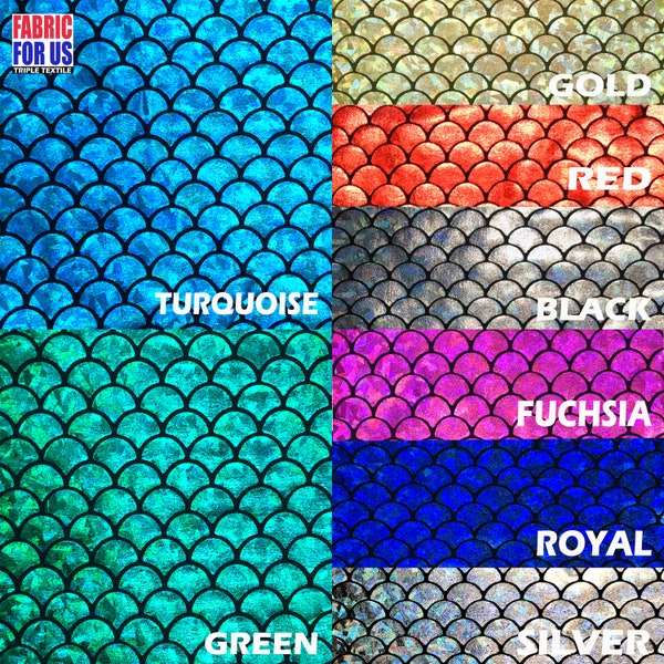 Fish Scale Fabric - Etsy