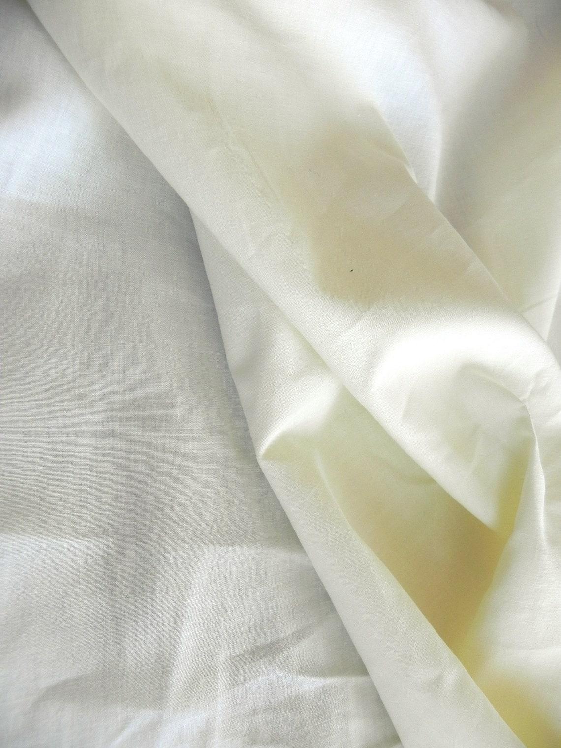 Cotton None Stretch Voile Ivory Fabric by the Yard - Etsy
