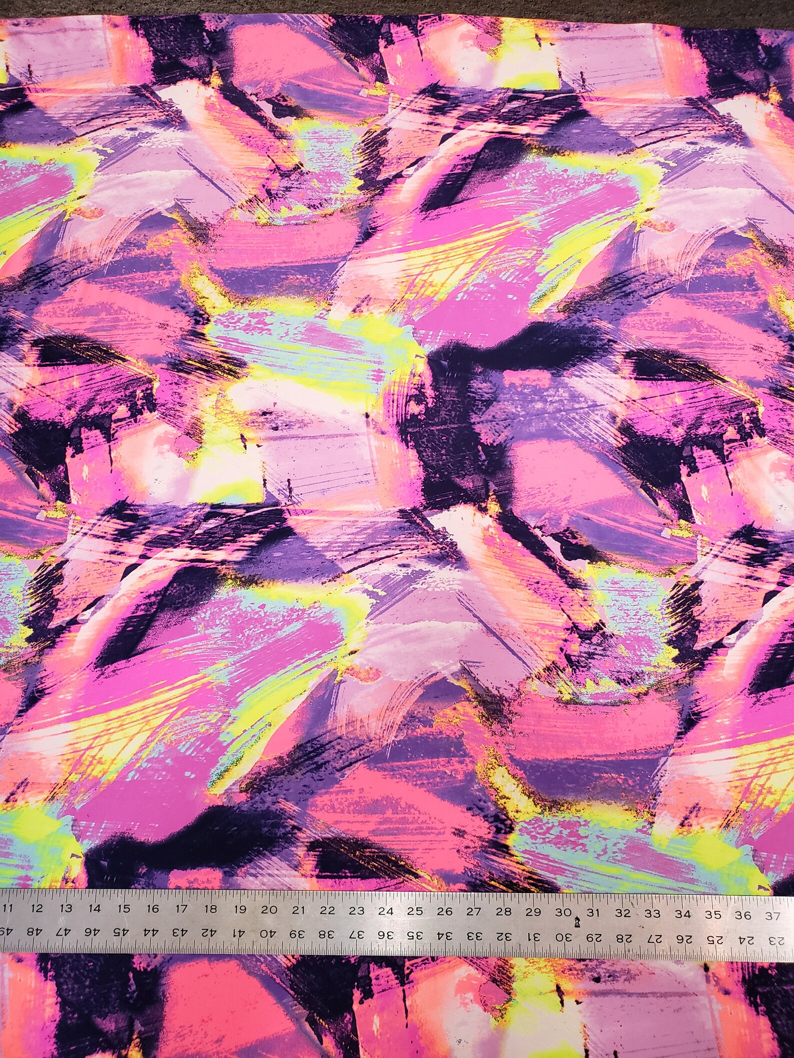 Polyester Spandex 2 Way Stretch Colorful Fabric by the Yard - Etsy