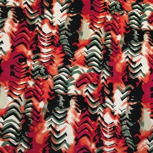 Polyester DTY 2 Ways Stretch Light Weight Abstract Design Fabric - Etsy
