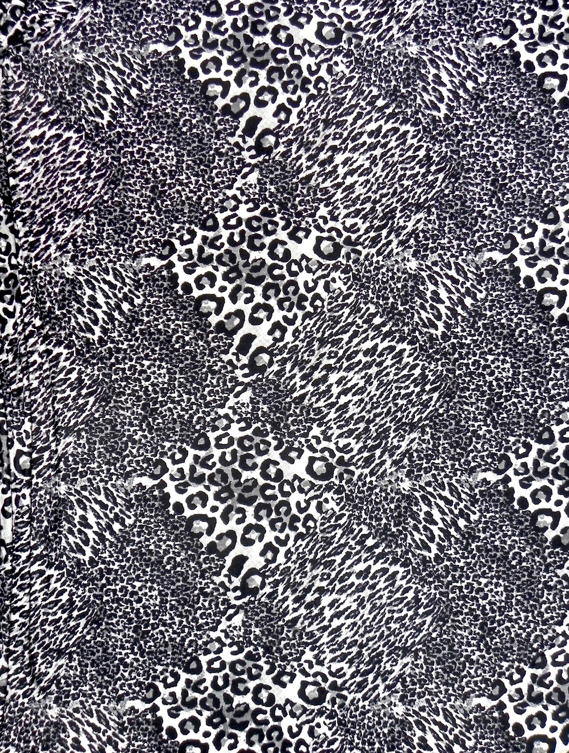 Cheetah Abstract Design Medium Weight Polyester Spandex Fabric | Etsy
