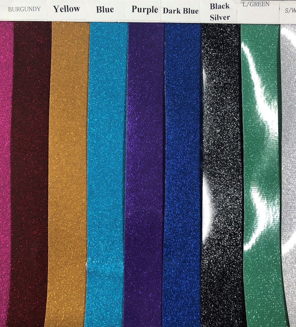 Polyester Heavy Faux Shiny Metallic Vinyl Fabric_by the | Etsy