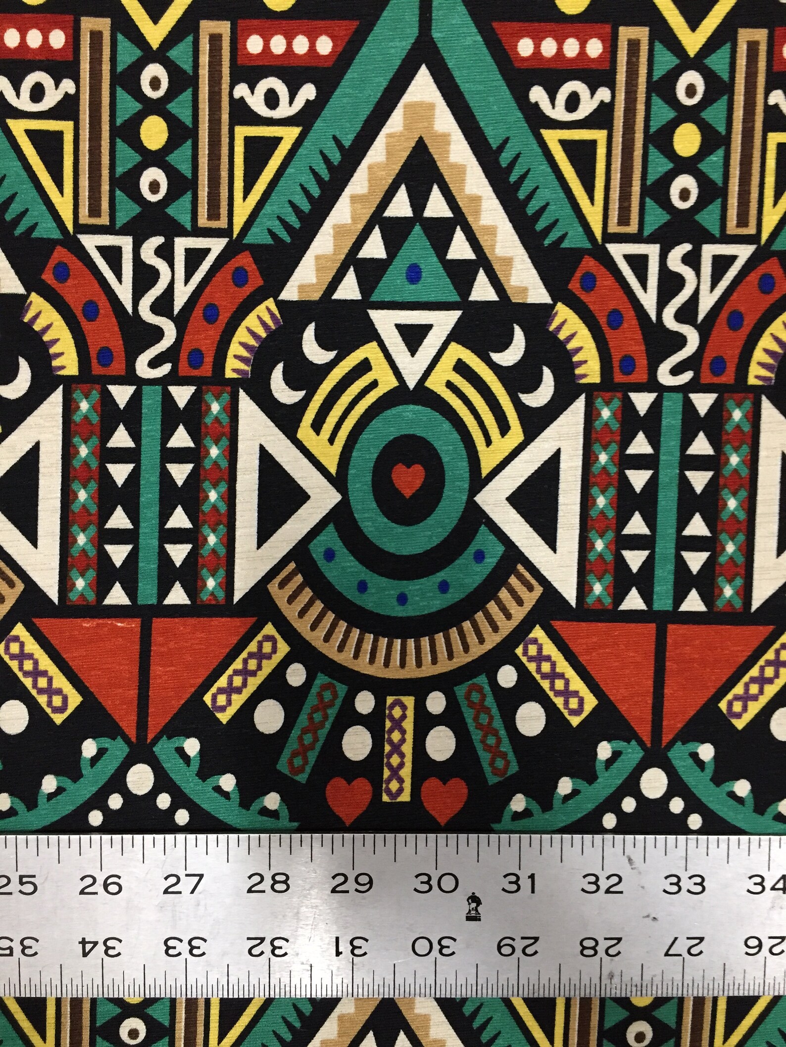 Abstract Pattern on Stretch Bulgari Jersey Polyester Spandex | Etsy