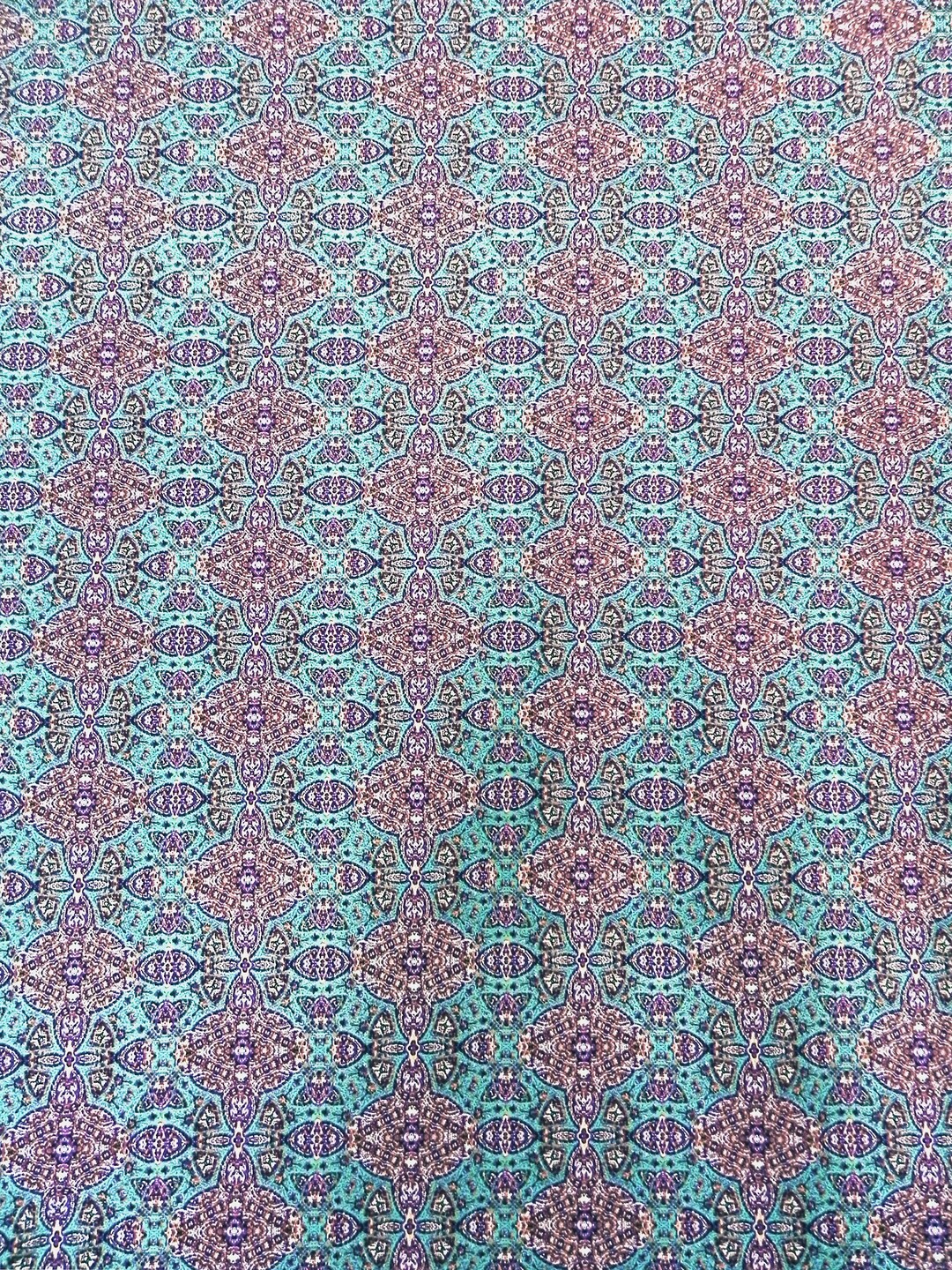 Abstract Design Fabric on Polyester Venezia Spandex 2 Ways Stretch ...