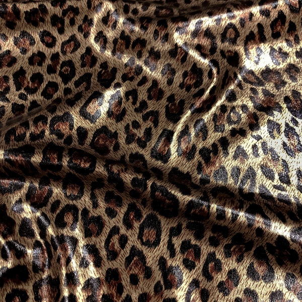 Leopard Fabric - Etsy