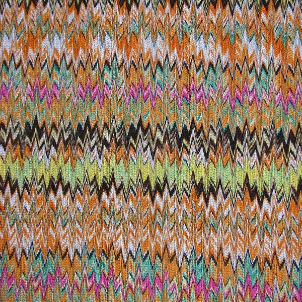 Chevron Knit Fabric - Etsy