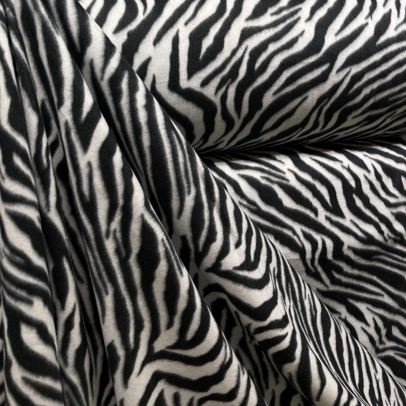 Zebra Print Fabric - Etsy