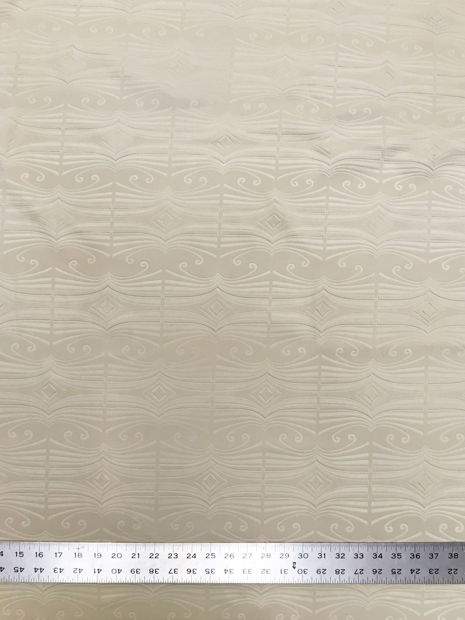 Polyester Textured Spandex 2 Ways Stretch With Matte Foil Abstract ...