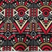 Abstract Pattern on Stretch Bulgari Jersey Polyester Spandex Fabric - Etsy